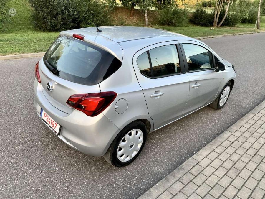 Pelēks Opel Corsa 2017 Kauņa, ar dzinēja tilpumu 1.25 L un nobraukumu 175 tūkst. km par 3999 €, foto 16 vietnē AUTOMOTO.COM.LV
