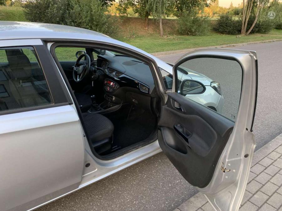 Pelēks Opel Corsa 2017 Kauņa, ar dzinēja tilpumu 1.25 L un nobraukumu 175 tūkst. km par 3999 €, foto 17 vietnē AUTOMOTO.COM.LV
