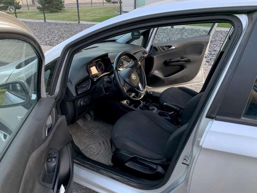Pelēks Opel Corsa 2017 Kauņa, ar dzinēja tilpumu 1.25 L un nobraukumu 175 tūkst. km par 3999 €, foto 26 vietnē AUTOMOTO.COM.LV