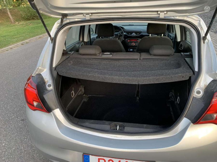Pelēks Opel Corsa 2017 Kauņa, ar dzinēja tilpumu 1.25 L un nobraukumu 175 tūkst. km par 3999 €, foto 35 vietnē AUTOMOTO.COM.LV