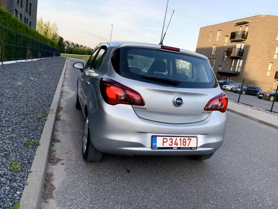 Pelēks Opel Corsa 2017 Kauņa, ar dzinēja tilpumu 1.25 L un nobraukumu 175 tūkst. km par 3999 €, foto 43 vietnē AUTOMOTO.COM.LV