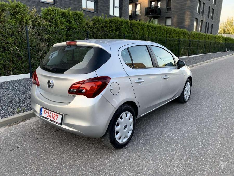 Pelēks Opel Corsa 2017 Kauņa, ar dzinēja tilpumu 1.25 L un nobraukumu 175 tūkst. km par 3999 €, foto 50 vietnē AUTOMOTO.COM.LV