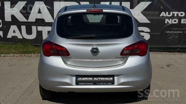 Grey Opel Corsa 2018 in Liepaja, with an engine capacity of 1.20 L and mileage of 364 thousand km for 4150 €, photo 4 on AUTOMOTO.COM.LV
