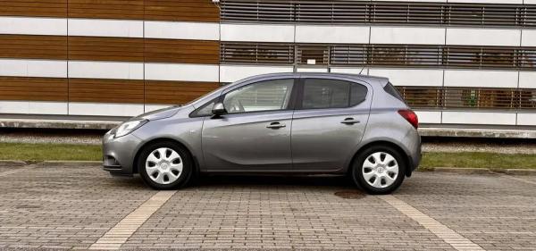 Grey Opel Corsa 2018 in Riga, with an engine capacity of 1.40 L and mileage of 131 thousand km for 6950 €, photo 2 on AUTOMOTO.COM.LV