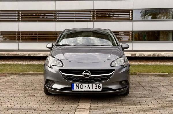 Grey Opel Corsa 2018 in Riga, with an engine capacity of 1.40 L and mileage of 131 thousand km for 6950 €, photo 4 on AUTOMOTO.COM.LV