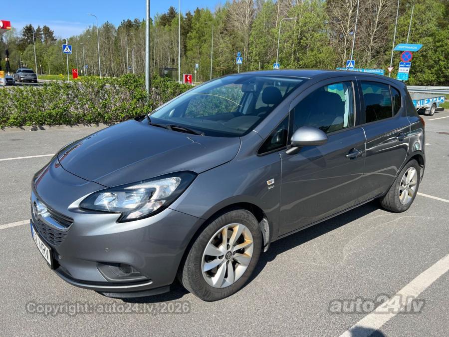 Grey Opel Corsa 2018 in Tallinn, with an engine capacity of 1.40 L and mileage of 95 thousand km for 6500 €, photo 1 on AUTOMOTO.COM.LV