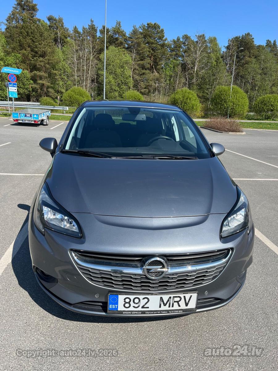 Grey Opel Corsa 2018 in Tallinn, with an engine capacity of 1.40 L and mileage of 95 thousand km for 6500 €, photo 3 on AUTOMOTO.COM.LV