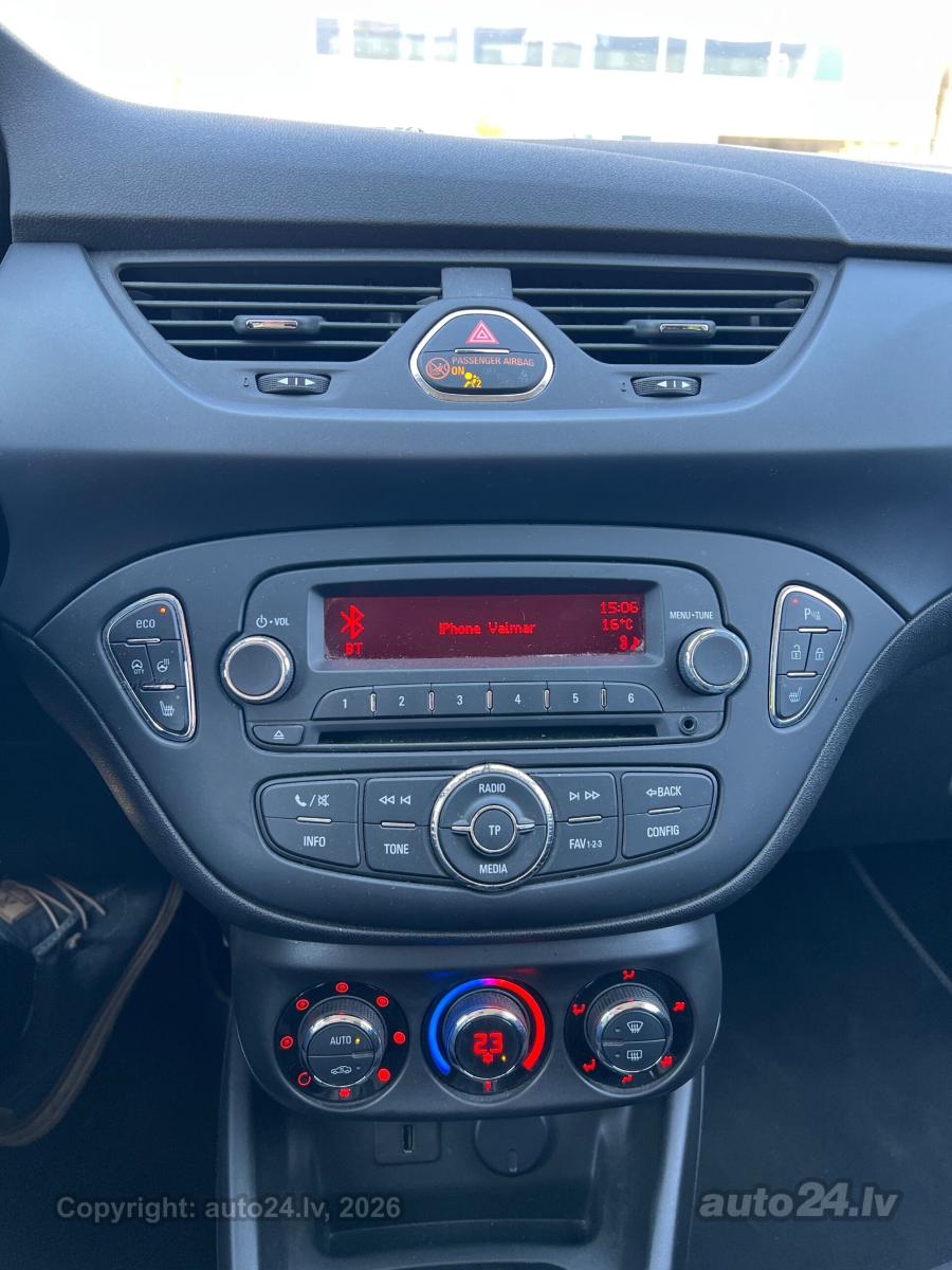 Grey Opel Corsa 2018 in Tallinn, with an engine capacity of 1.40 L and mileage of 95 thousand km for 6500 €, photo 4 on AUTOMOTO.COM.LV