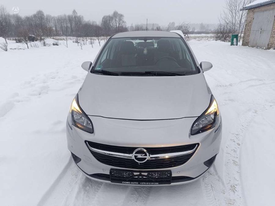 Grey Opel Corsa 2019 in Rokiskis, with an engine capacity of 1.40 L and mileage of 56 thousand km for 5300 €, photo 1 on AUTOMOTO.COM.LV