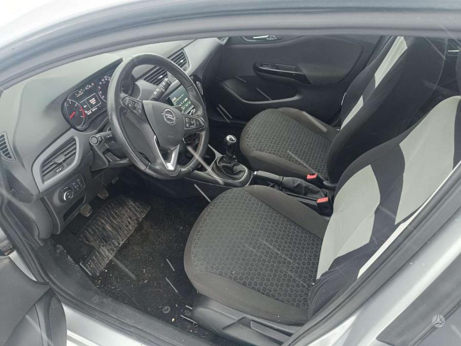 Grey Opel Corsa 2019 in Rokiskis, with an engine capacity of 1.40 L and mileage of 56 thousand km for 5300 €, photo 5 on AUTOMOTO.COM.LV