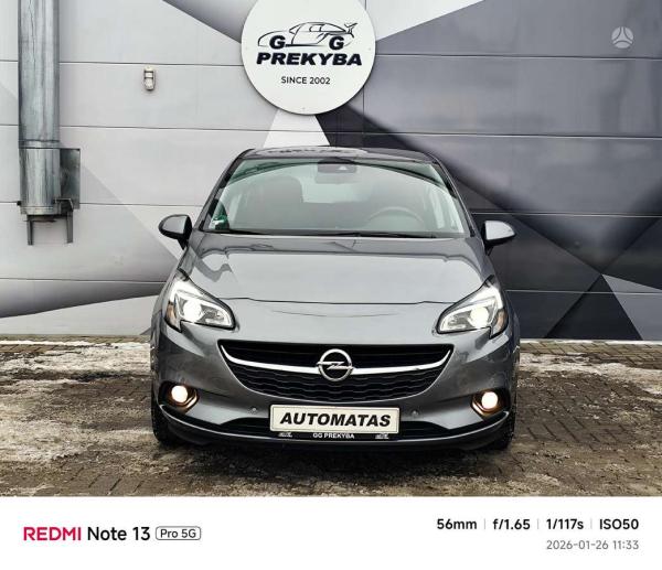 Grey Opel Corsa 2019 in Kaunas, with an engine capacity of 1.40 L and mileage of 83 thousand km for 8650 €, photo 3 on AUTOMOTO.COM.LV