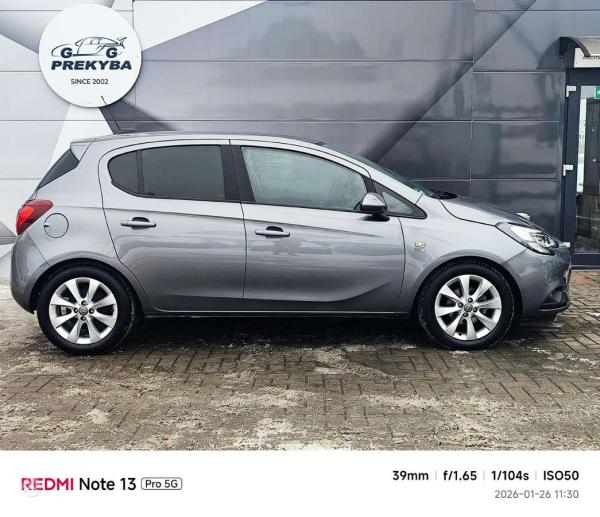 Grey Opel Corsa 2019 in Kaunas, with an engine capacity of 1.40 L and mileage of 83 thousand km for 8650 €, photo 5 on AUTOMOTO.COM.LV