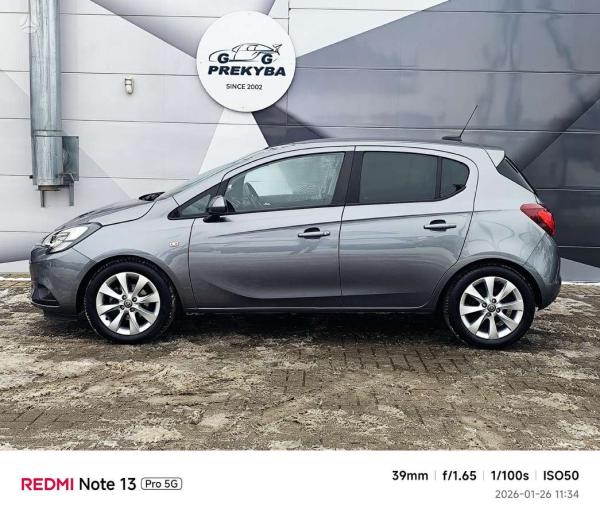 Grey Opel Corsa 2019 in Kaunas, with an engine capacity of 1.40 L and mileage of 83 thousand km for 8650 €, photo 6 on AUTOMOTO.COM.LV