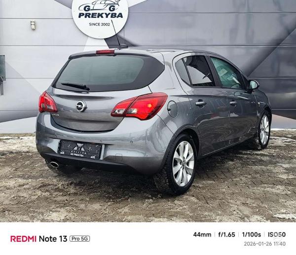 Grey Opel Corsa 2019 in Kaunas, with an engine capacity of 1.40 L and mileage of 83 thousand km for 8650 €, photo 9 on AUTOMOTO.COM.LV