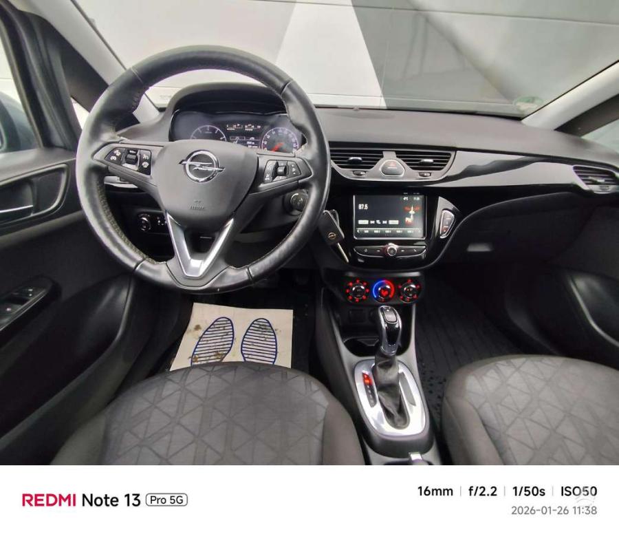 Grey Opel Corsa 2019 in Kaunas, with an engine capacity of 1.40 L and mileage of 83 thousand km for 8650 €, photo 13 on AUTOMOTO.COM.LV