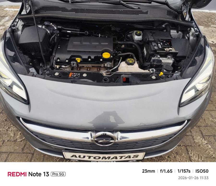 Grey Opel Corsa 2019 in Kaunas, with an engine capacity of 1.40 L and mileage of 83 thousand km for 8650 €, photo 23 on AUTOMOTO.COM.LV
