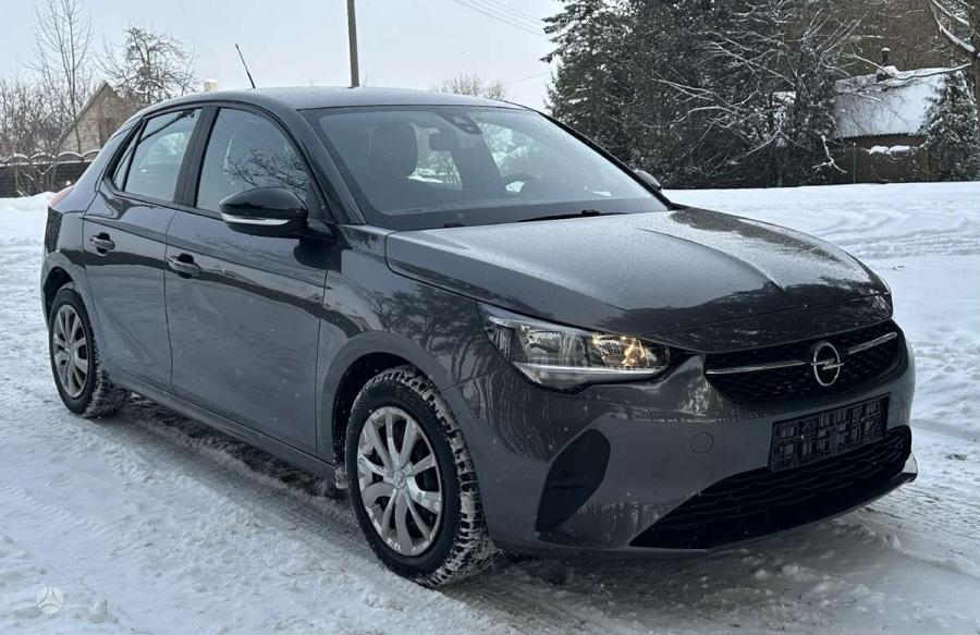 Grey Opel Corsa 2020 in Utena, with an engine capacity of 1.20 L and mileage of 127 thousand km for 7900 €, photo 3 on AUTOMOTO.COM.LV