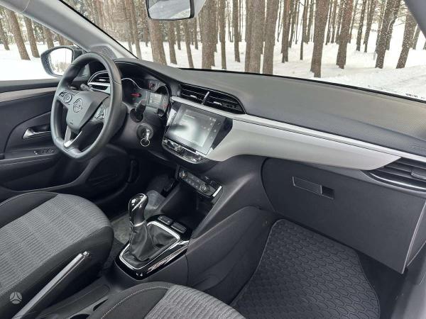 Grey Opel Corsa 2020 in Utena, with an engine capacity of 1.20 L and mileage of 127 thousand km for 7900 €, photo 11 on AUTOMOTO.COM.LV