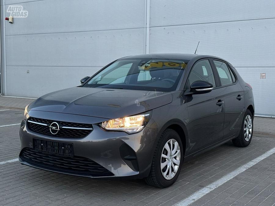Grey Opel Corsa 2020 in Utena, with an engine capacity of 1.20 L and mileage of 127 thousand km for 6850 €, photo 1 on AUTOMOTO.COM.LV