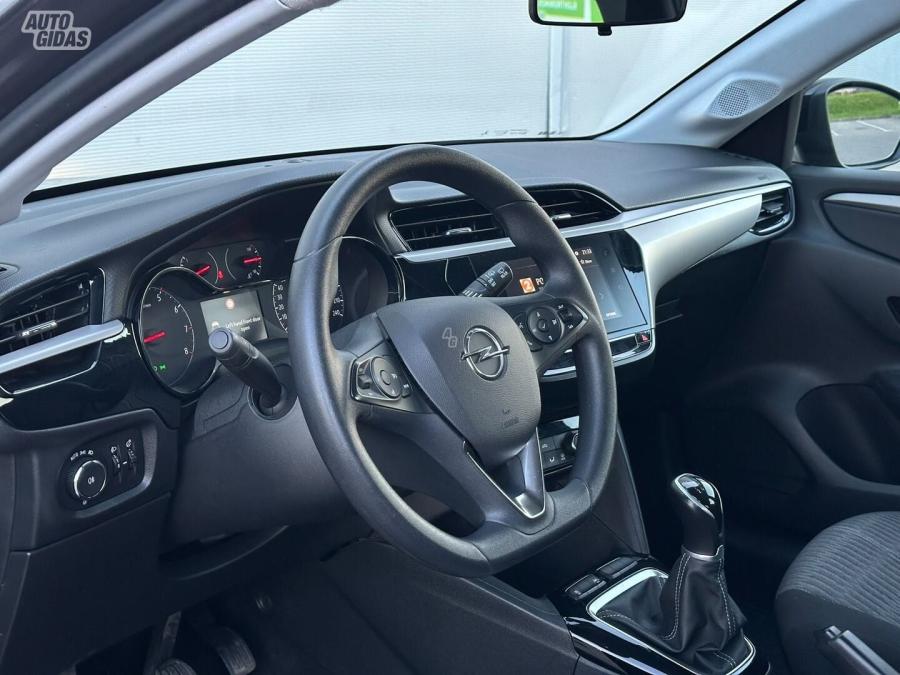 Grey Opel Corsa 2020 in Utena, with an engine capacity of 1.20 L and mileage of 127 thousand km for 6850 €, photo 12 on AUTOMOTO.COM.LV