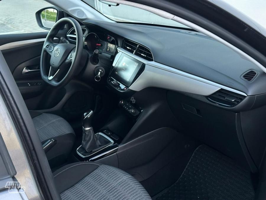 Grey Opel Corsa 2020 in Utena, with an engine capacity of 1.20 L and mileage of 127 thousand km for 6850 €, photo 14 on AUTOMOTO.COM.LV