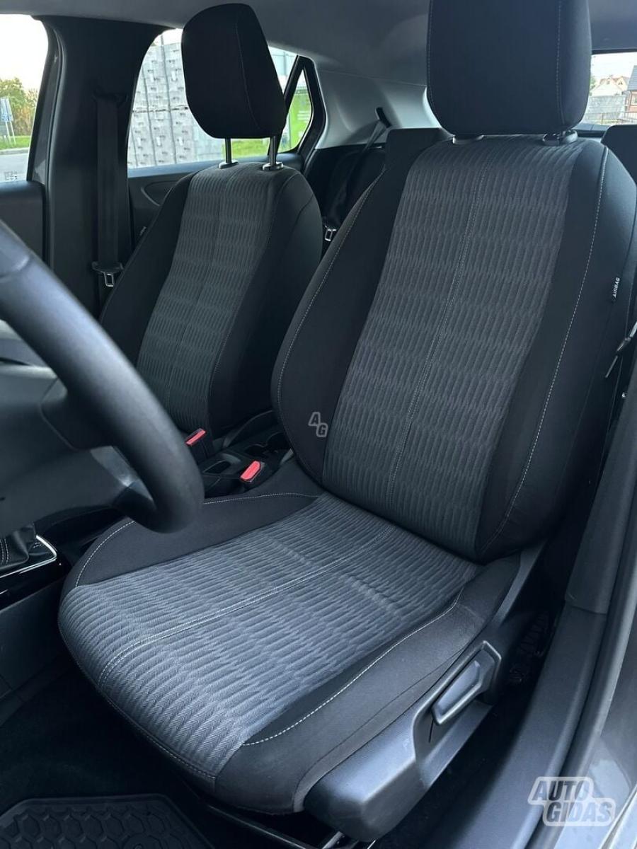 Grey Opel Corsa 2020 in Utena, with an engine capacity of 1.20 L and mileage of 127 thousand km for 6850 €, photo 15 on AUTOMOTO.COM.LV