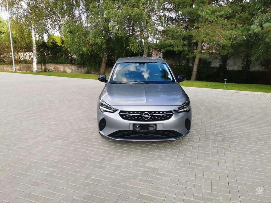 Grey Opel Corsa 2021 in Kaunas, with an engine capacity of 1.20 L and mileage of 84 thousand km for 8150 €, photo 1 on AUTOMOTO.COM.LV