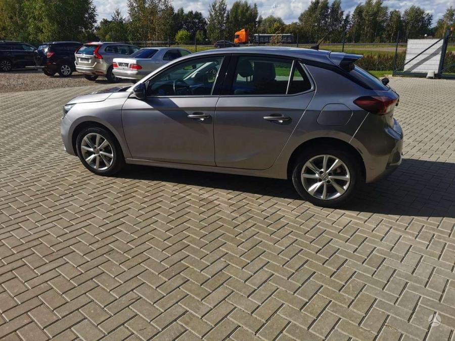 Grey Opel Corsa 2021 in Kaunas, with an engine capacity of 1.20 L and mileage of 84 thousand km for 8150 €, photo 7 on AUTOMOTO.COM.LV