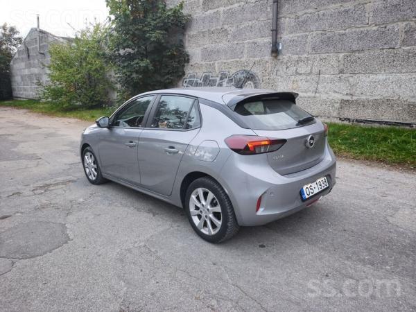 Grey Opel Corsa 2021 in Riga, with an engine capacity of 1.20 L and mileage of 244 thousand km for 6850 €, photo 4 on AUTOMOTO.COM.LV