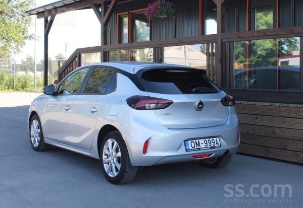 Grey Opel Corsa 2022 in Riga, with an engine capacity of 1.50 L and mileage of 0 thousand km for 8990 €, photo 5 on AUTOMOTO.COM.LV