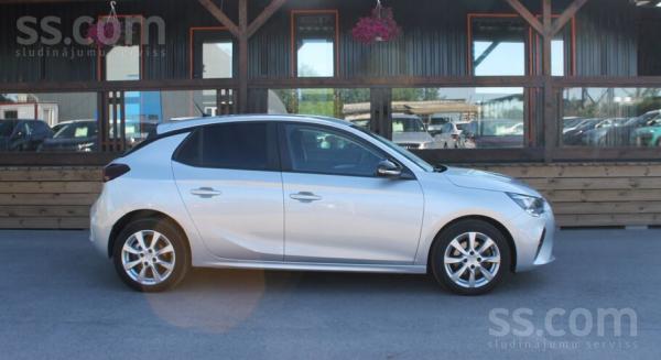 Grey Opel Corsa 2022 in Riga, with an engine capacity of 1.50 L and mileage of 0 thousand km for 8990 €, photo 8 on AUTOMOTO.COM.LV