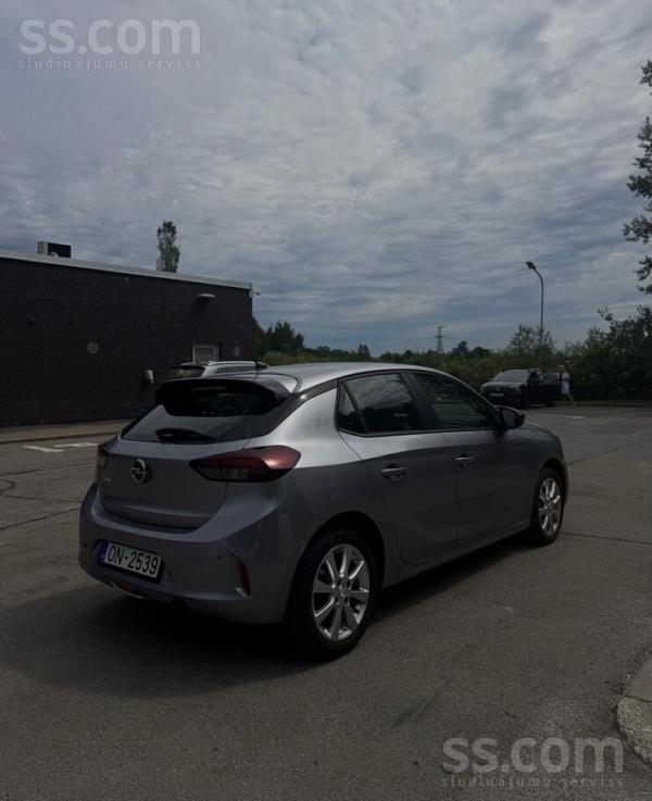 Grey Opel Corsa 2022 in Riga, with an engine capacity of 1.20 L and mileage of 36 thousand km for 10950 €, photo 5 on AUTOMOTO.COM.LV