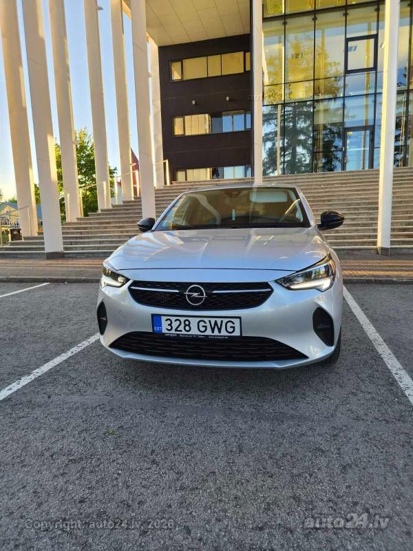 Grey Opel Corsa 2022 in Narva, with an engine capacity of 1.20 L and mileage of 21 thousand km for 12900 €, photo 3 on AUTOMOTO.COM.LV