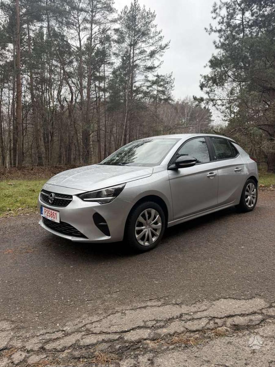 Grey Opel Corsa 2023 in Vilnius, with an engine capacity of 0.00 L and mileage of 26 thousand km for 13700 €, photo 1 on AUTOMOTO.COM.LV