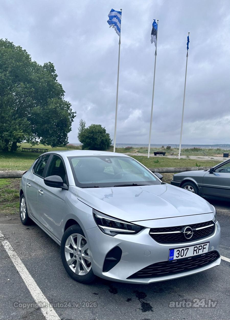Grey Opel Corsa 2023 in Tallinn, with an engine capacity of 1.20 L and mileage of 15 thousand km for 15500 €, photo 1 on AUTOMOTO.COM.LV