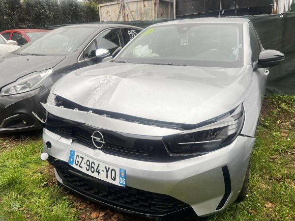 Grey Opel Corsa 2024 in Vilnius, with an engine capacity of 1.20 L and mileage of 10 thousand km for 7990 €, photo 1 on AUTOMOTO.COM.LV