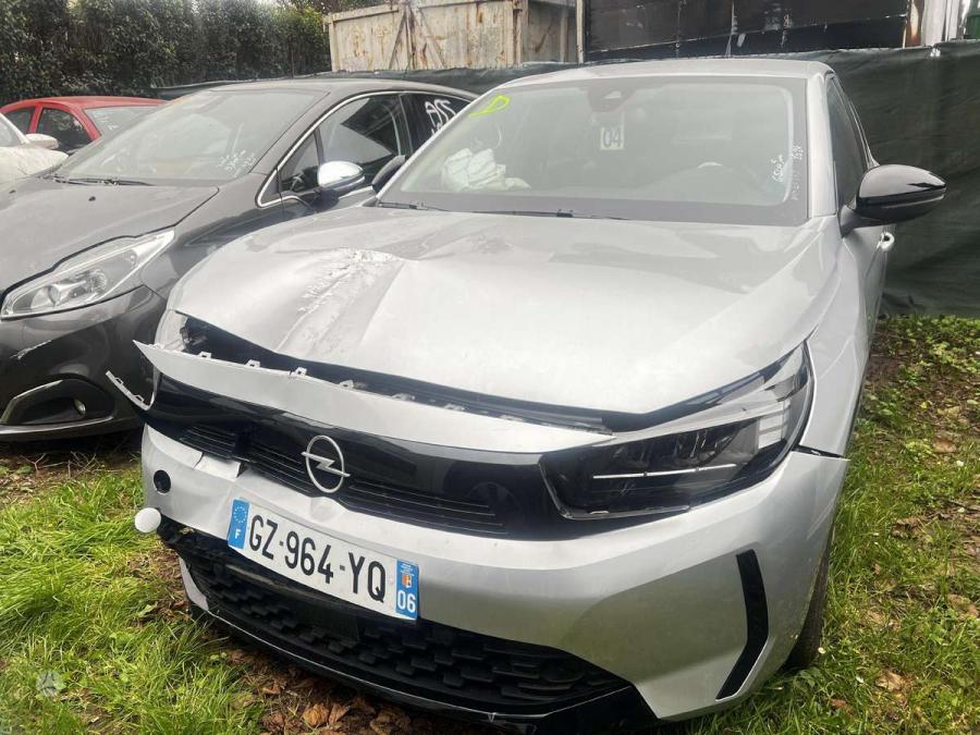 Grey Opel Corsa 2024 in Vilnius, with an engine capacity of 1.20 L and mileage of 10 thousand km for 7990 €, photo 1 on AUTOMOTO.COM.LV