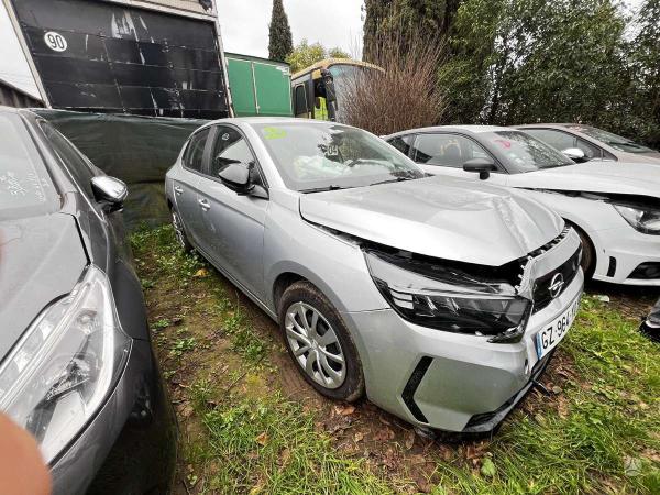 Grey Opel Corsa 2024 in Vilnius, with an engine capacity of 1.20 L and mileage of 10 thousand km for 7990 €, photo 7 on AUTOMOTO.COM.LV