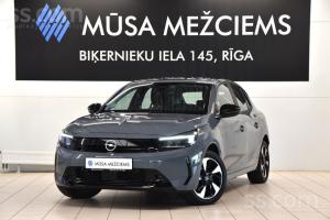 Grey Opel Corsa 2024 in Riga, with an engine capacity of 1.20 L and mileage of 27 thousand km for 21990 €, photo  on AUTOMOTO.COM.LV