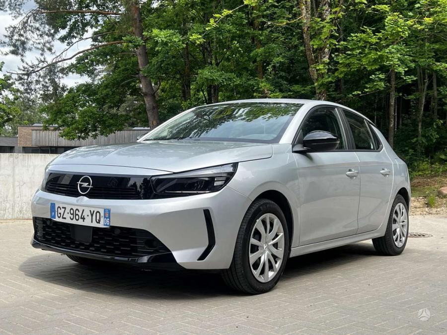 Pelēks Opel Corsa 2024 Viļņa, ar dzinēja tilpumu 1.20 L un nobraukumu 10 tūkst. km par 12400 €, foto 4 vietnē AUTOMOTO.COM.LV