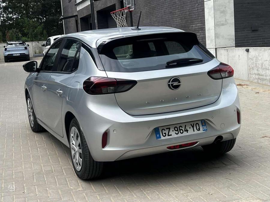 Pelēks Opel Corsa 2024 Viļņa, ar dzinēja tilpumu 1.20 L un nobraukumu 10 tūkst. km par 12400 €, foto 9 vietnē AUTOMOTO.COM.LV