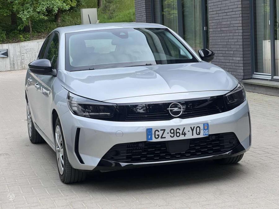 Pelēks Opel Corsa 2024 Viļņa, ar dzinēja tilpumu 1.20 L un nobraukumu 10 tūkst. km par 12400 €, foto 15 vietnē AUTOMOTO.COM.LV