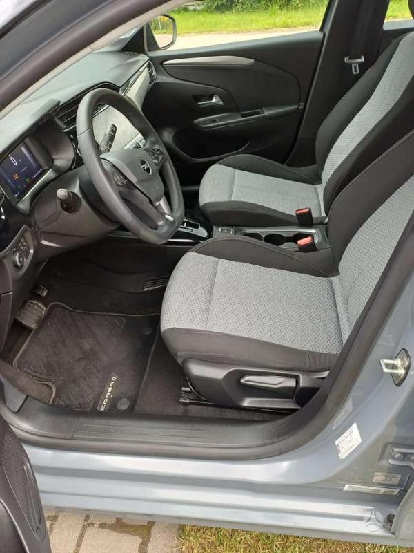 Grey Opel Corsa 2024 in Panevezys, with an engine capacity of 0.00 L and mileage of 6 thousand km for 16000 €, photo 6 on AUTOMOTO.COM.LV