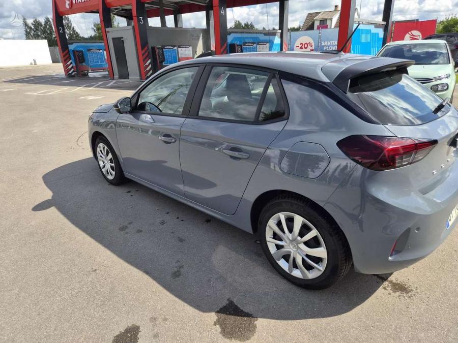 Pelēks Opel Corsa 2024 Tauragė, ar dzinēja tilpumu 1.20 L un nobraukumu 14 tūkst. km par 12400 €, foto 7 vietnē AUTOMOTO.COM.LV