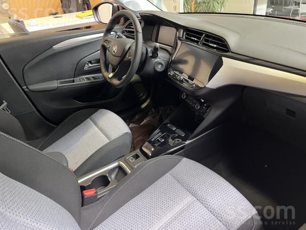 Grey Opel Corsa 2025 in Riga, with an engine capacity of 1.20 L and mileage of 10 thousand km for 20900 €, photo 3 on AUTOMOTO.COM.LV