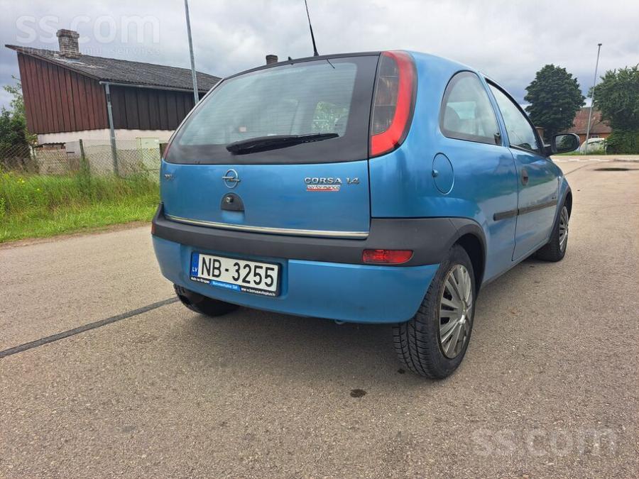 Opel Corsa 2001 in Jekabpils, with an engine capacity of 1.40 L and mileage of 147 thousand km for 1200 €, photo 5 on AUTOMOTO.COM.LV