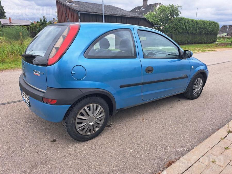 Opel Corsa 2001 in Jekabpils, with an engine capacity of 1.40 L and mileage of 147 thousand km for 1200 €, photo 6 on AUTOMOTO.COM.LV