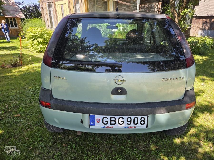 Опель Корса 2002 в Вилкавишкис, объемом двигателя 1.20 л и пробегом 207 тыс. км за 650 €, фото 5 на AUTOMOTO.COM.LV