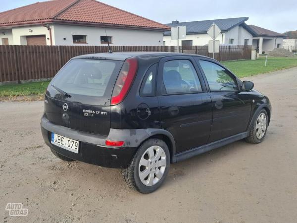 Opel Corsa 2002 Šauļi, ar dzinēja tilpumu 1.70 L un nobraukumu 254 tūkst. km par 350 €, foto 7 vietnē AUTOMOTO.COM.LV