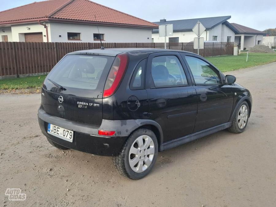 Opel Corsa 2002 in Siauliai, with an engine capacity of 1.70 L and mileage of 254 thousand km for 350 €, photo 7 on AUTOMOTO.COM.LV